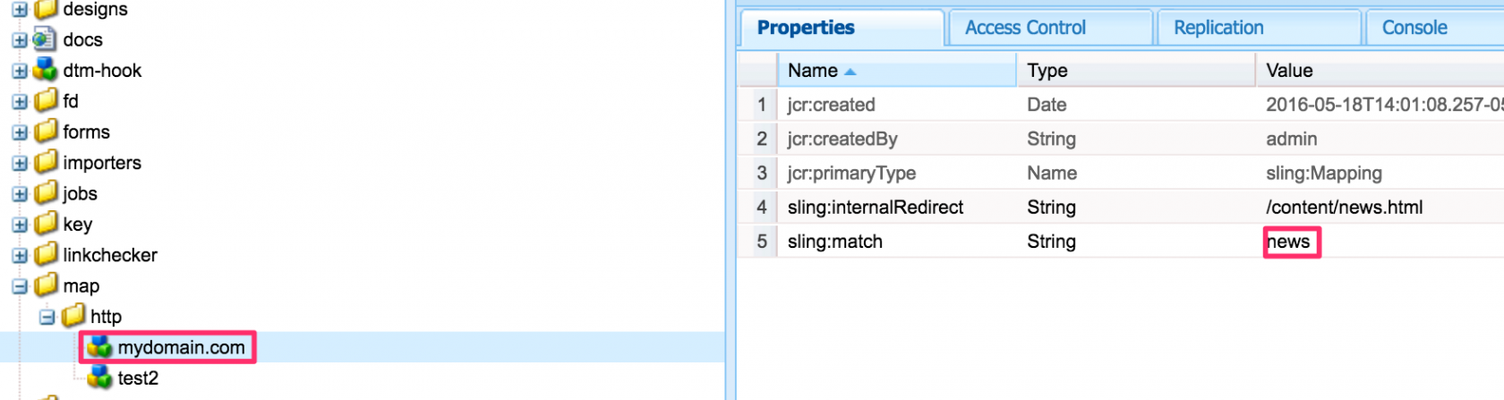 How to use internal redirects in AEM?: Part 2 - MagmaLabs Blog - The Volcano