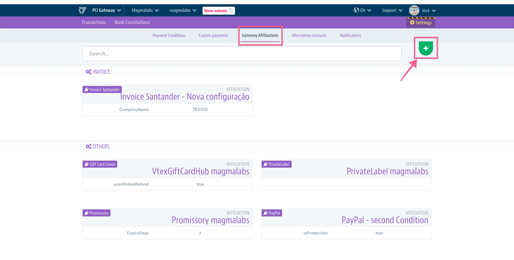 Adding Payment Method VTex Store - MagmaLabs Blog - The Volcano